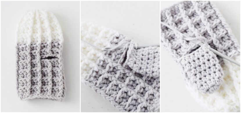 Watson Waffle Crochet Mittens – FREE Pattern – Lakeside Loops