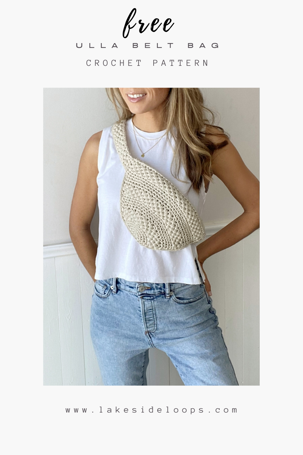 Ulla Crochet Belt Bag – FREE PATTERN – Lakeside Loops