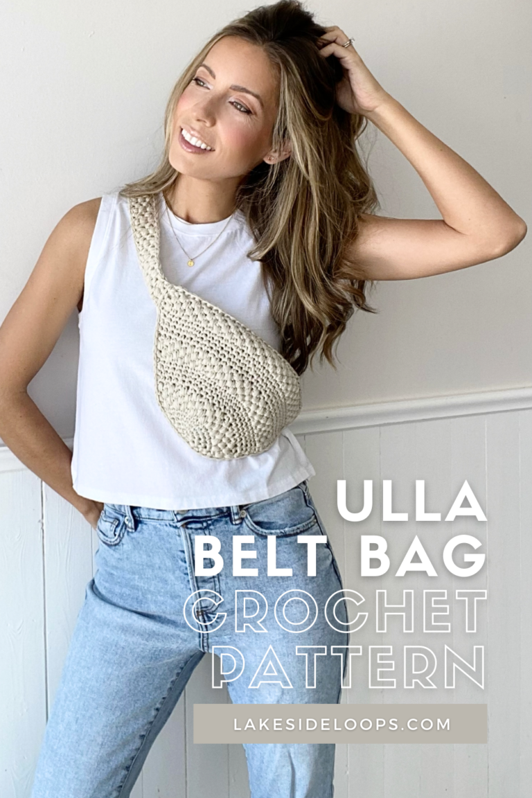 Ulla Crochet Belt Bag – FREE PATTERN – Lakeside Loops