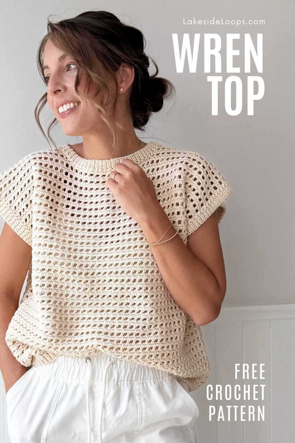 Wren Rattan Crochet Top – FREE PATTERN – Lakeside Loops